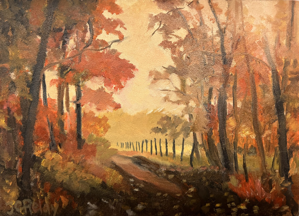 Celebrated Path - Judith Reidy Creative Zone Fine Artist